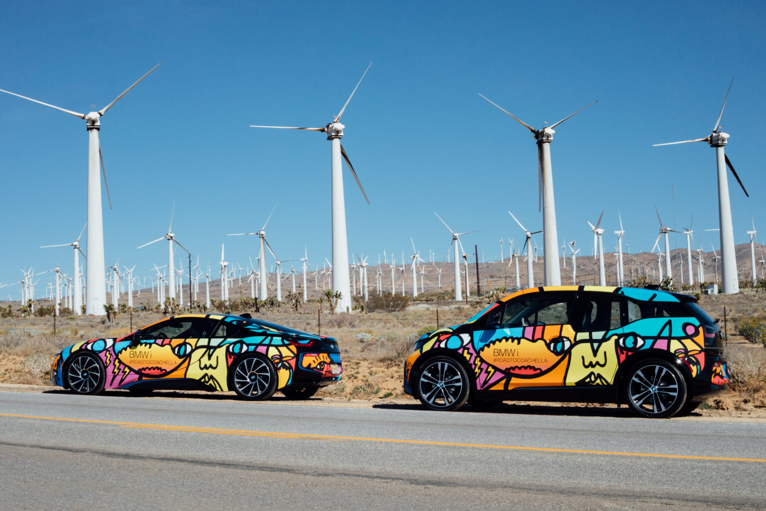 So inszeniert BMW erneut die Fahrt zum #Coachella-Festival