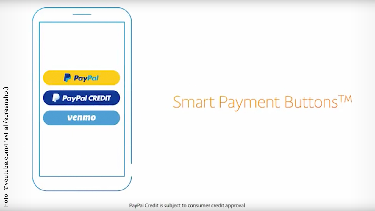 Mehr Bezahlbuttons: PayPal rollt Smart Payment Buttons weltweit aus