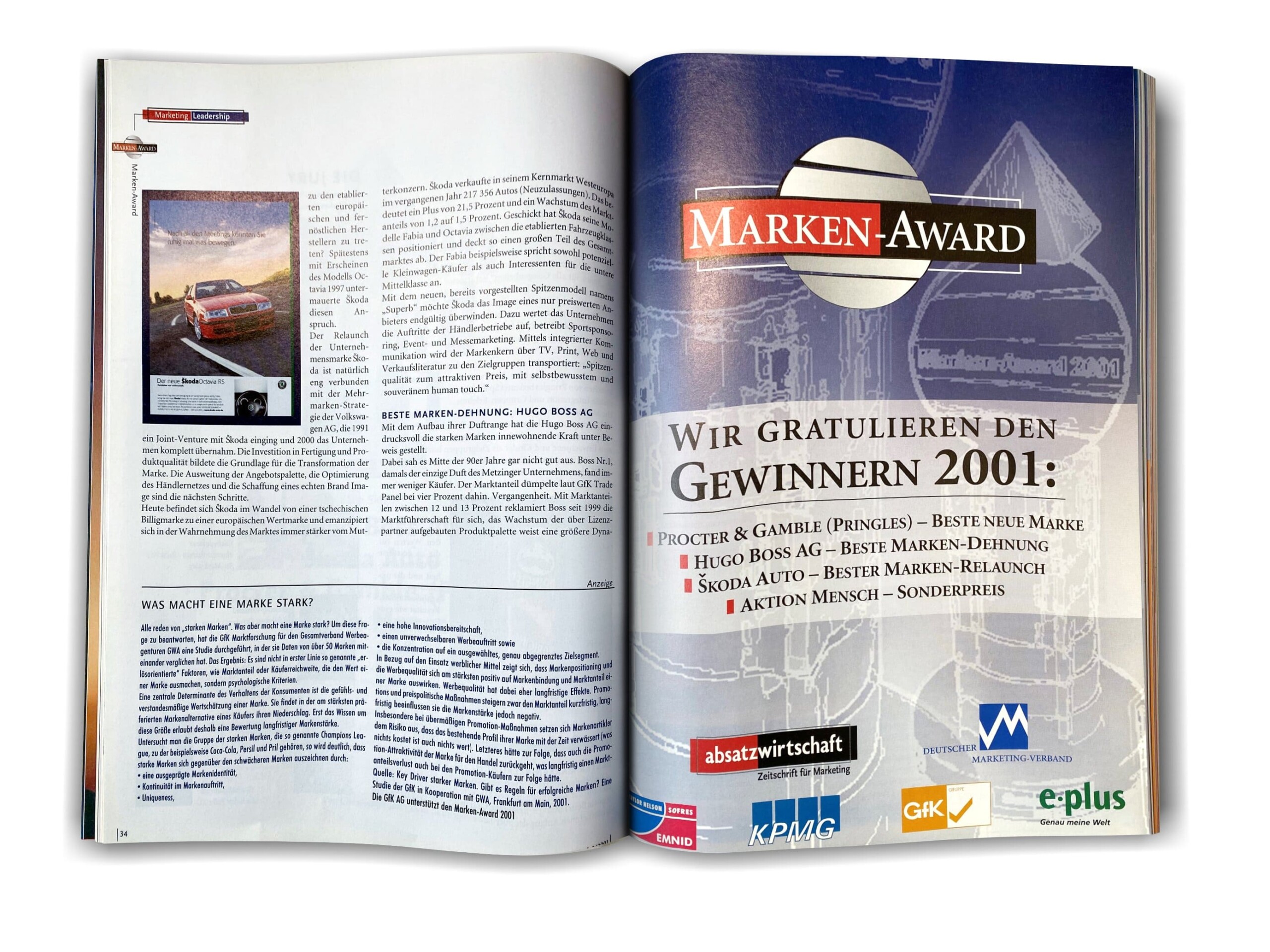 Die Geburt des Marken-Awards - absatzwirtschaft